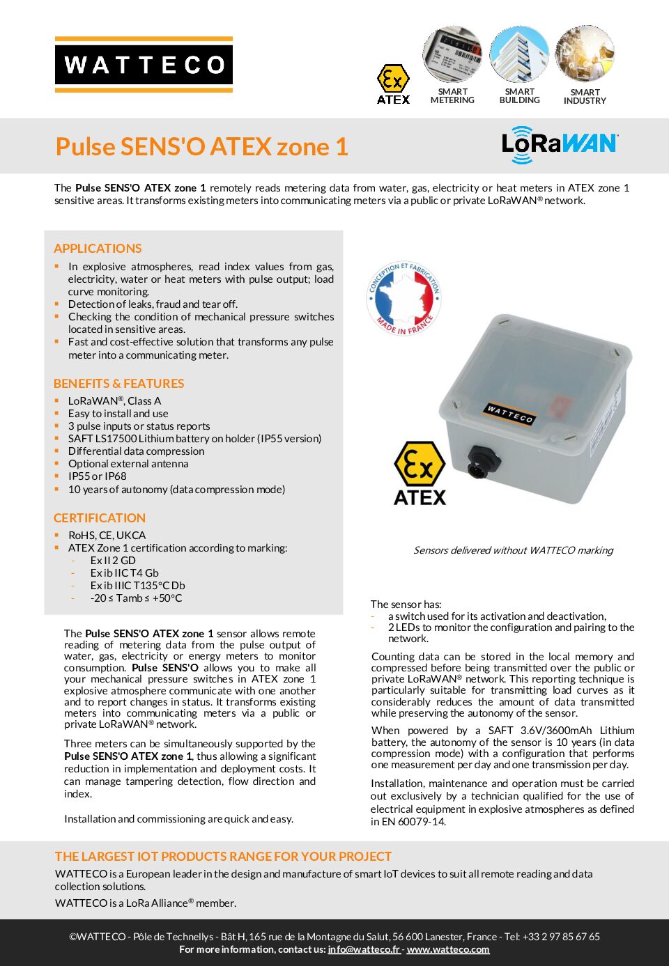 WATTECO_DS_50-70-123_152_228_PulseSENSO_AtEx_zone1_1.8 - WATTECO